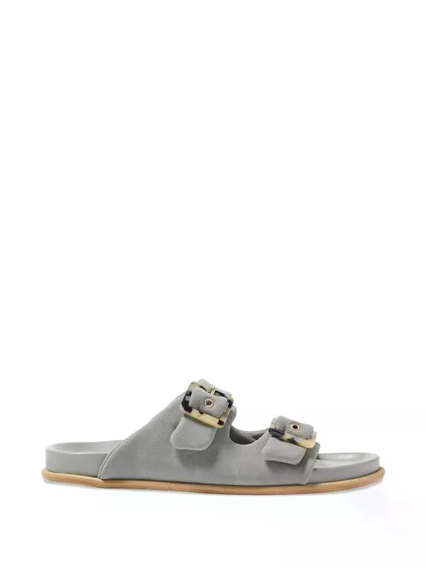 ERES Izia Buckle Strap Sandals - Grey