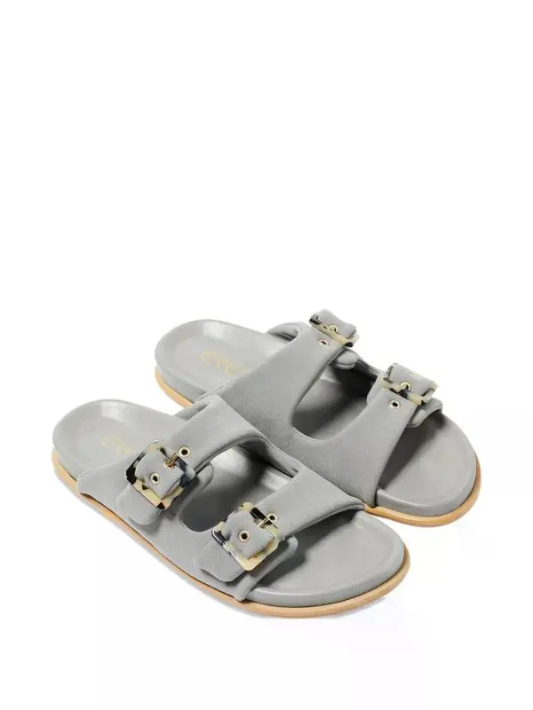 ERES Izia Buckle Strap Sandals - Grey