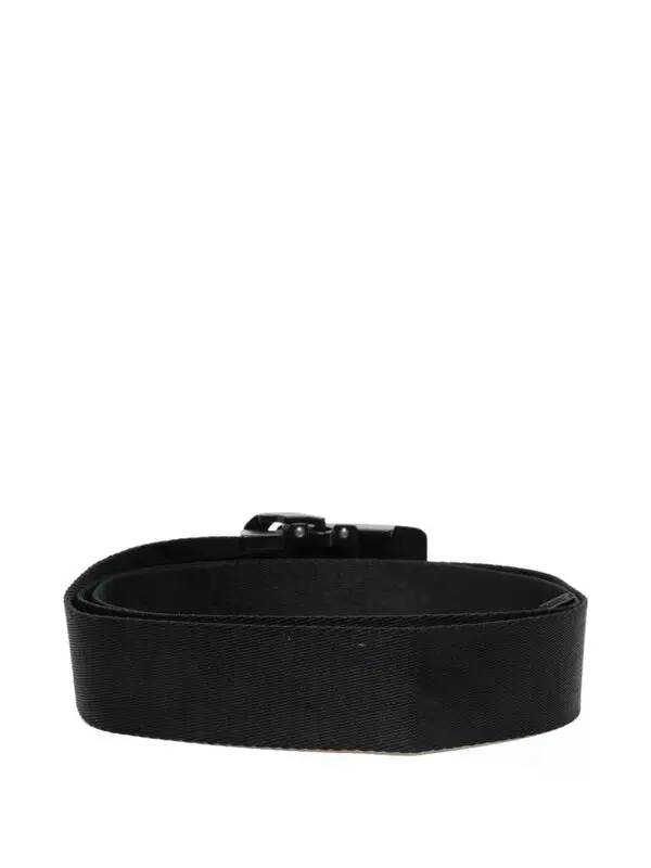 Fred Perry Logo-debossed Webbing Belt - Black
