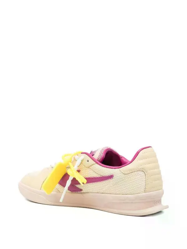 Off-White Beige Arrows Patch Sneakers