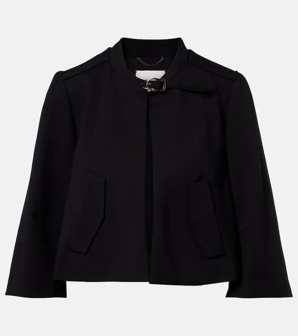 Dorothee Schumacher Cropped Jacket - Black