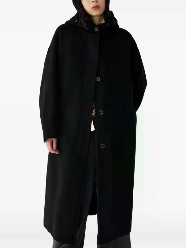 STUDIO TOMBOY Hooded Wool Coat