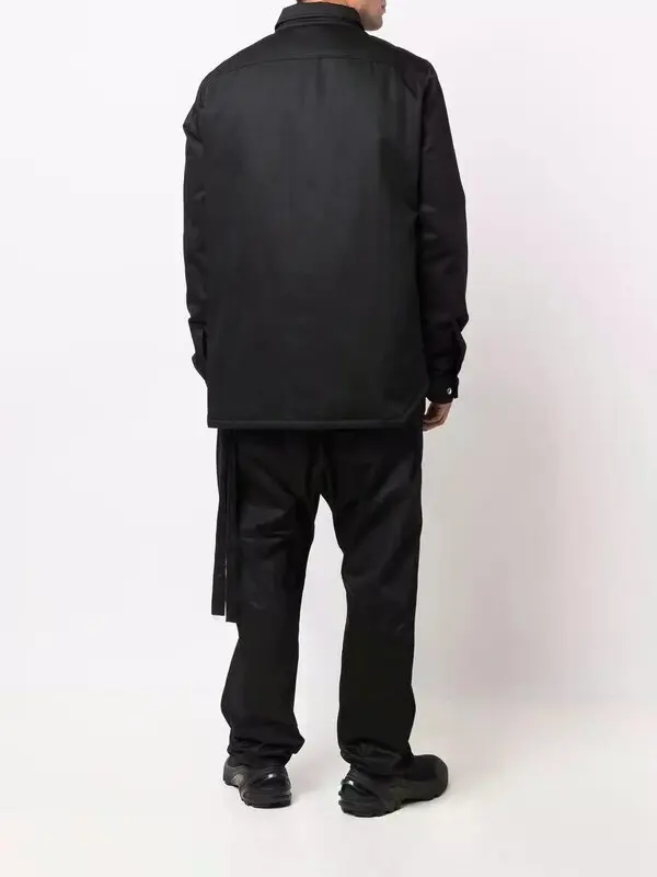 Rick Owens Cotton Shirt Jacket