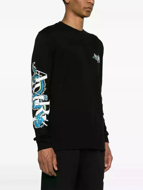 Amiri Dragon-print Cotton T-shirt