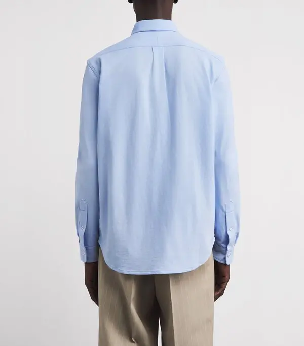 Polo Ralph Lauren Cotton Featherweight Mesh Shirt - Blue