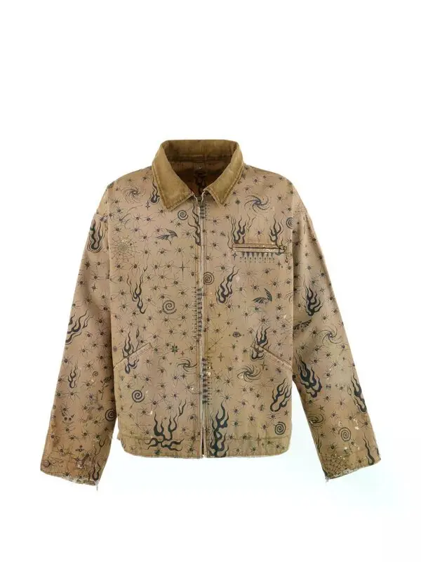 SAINT MXXXXXX X Dr. Woo Graphic-print Jacket