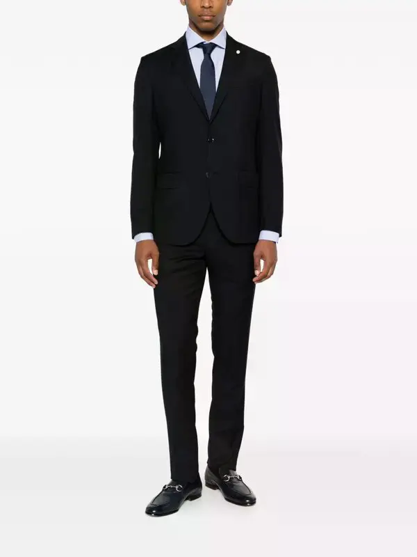 LUIGI BIANCHI MANTOVA Single-breasted Notched-lapels Suit
