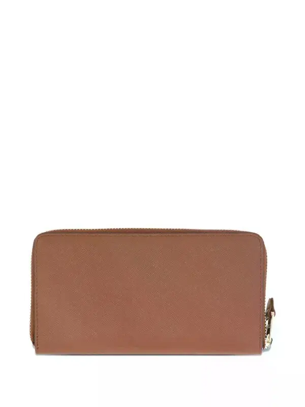 ALVIERO MARTINI 1° CLASSE Logo-plaque Zip-around Wallet - Brown