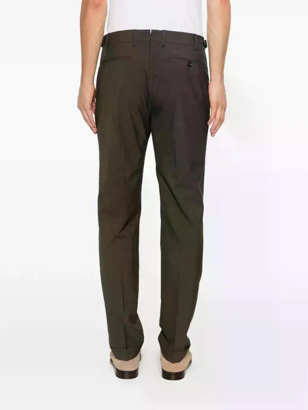 BERWICH Pleated Side-adjuster Trousers