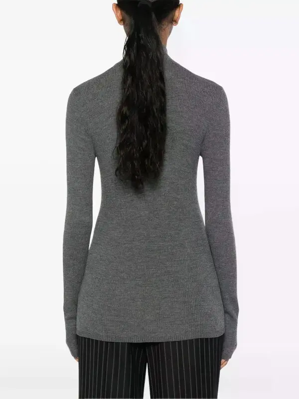Brunello Cucinelli Monili Detail Jumper - Grey