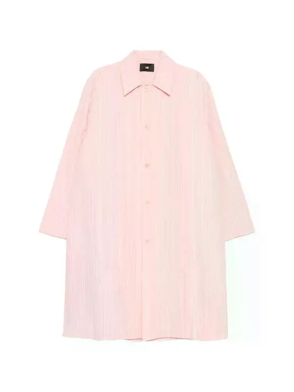 LII Striped Seersucker Coat