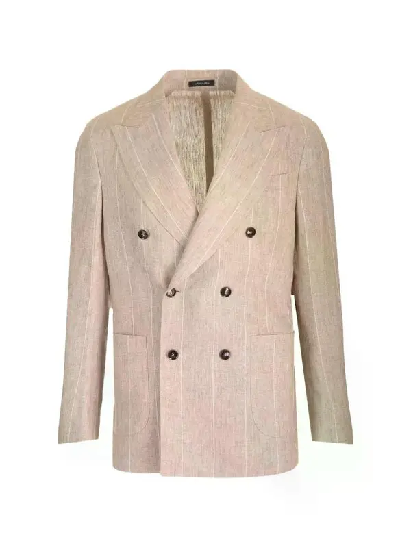 AL DUCA D’AOSTA 1902 Pinstripe-pattern Double-breasted Blazer