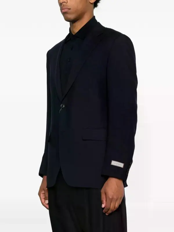 Canali Notched-lapel Single-breasted Blazer