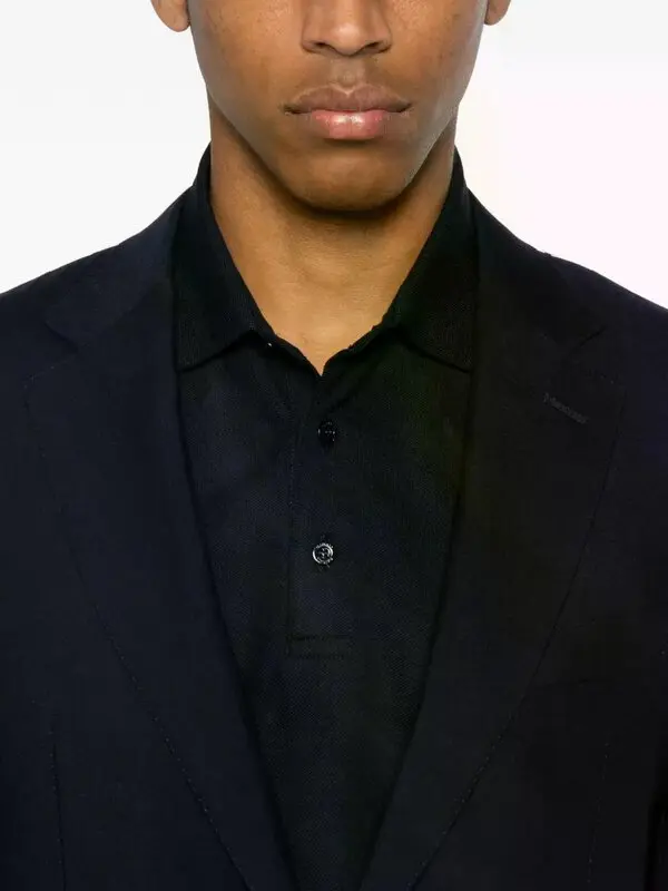 Canali Notched-lapel Single-breasted Blazer