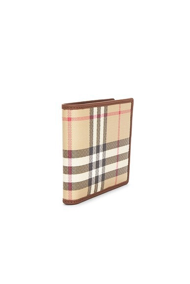 Burberry Pop Check Wallet