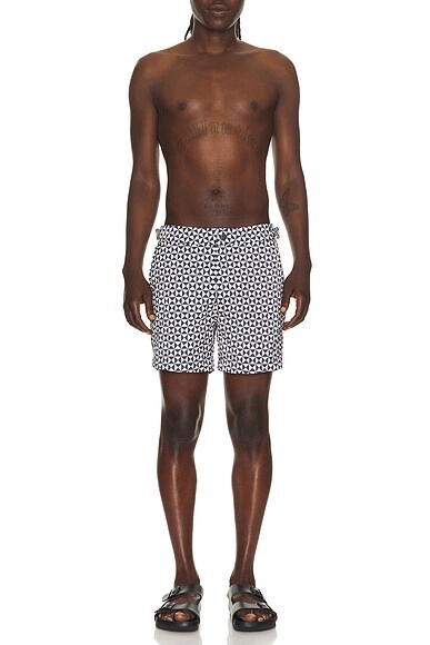 Onia Calder Buckle 5 Swim Trunks