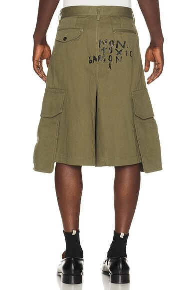 Comme Des Garçons Cargo Pocket Shorts