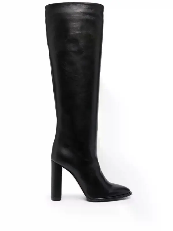 LE SILLA Elsa 110mm Knee-high Boots - Black