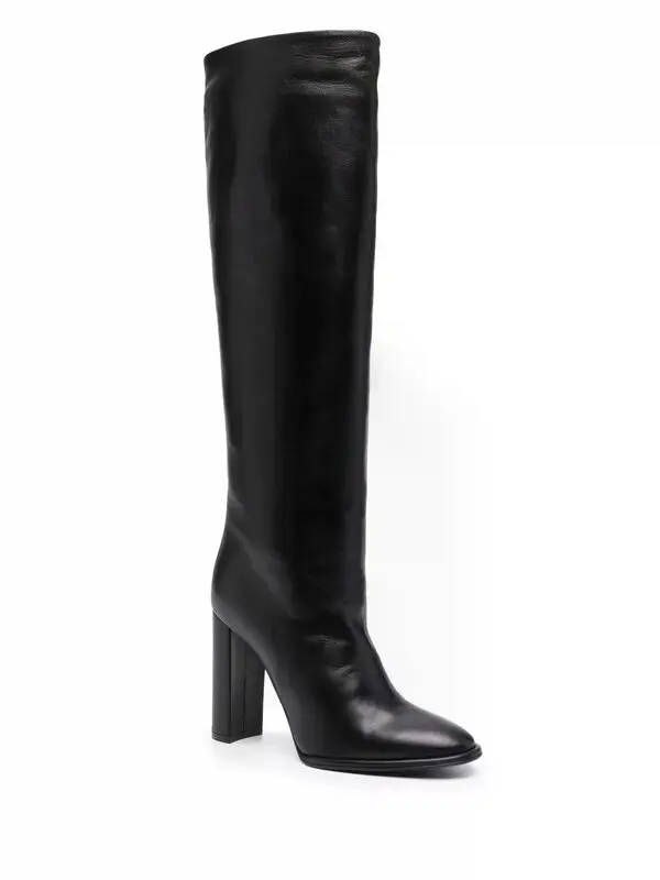 LE SILLA Elsa 110mm Knee-high Boots - Black