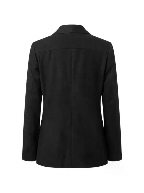 META CAMPANIA COLLECTIVE Linen Shawl Lapel Jacket