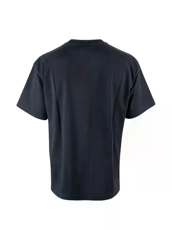 ALBERTO BRESCI Dragon Embroidered Cotton T-shirt