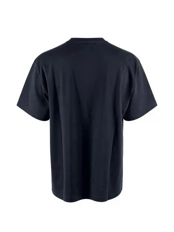 ALBERTO BRESCI Embroidered Motif Crew Neck T-shirt