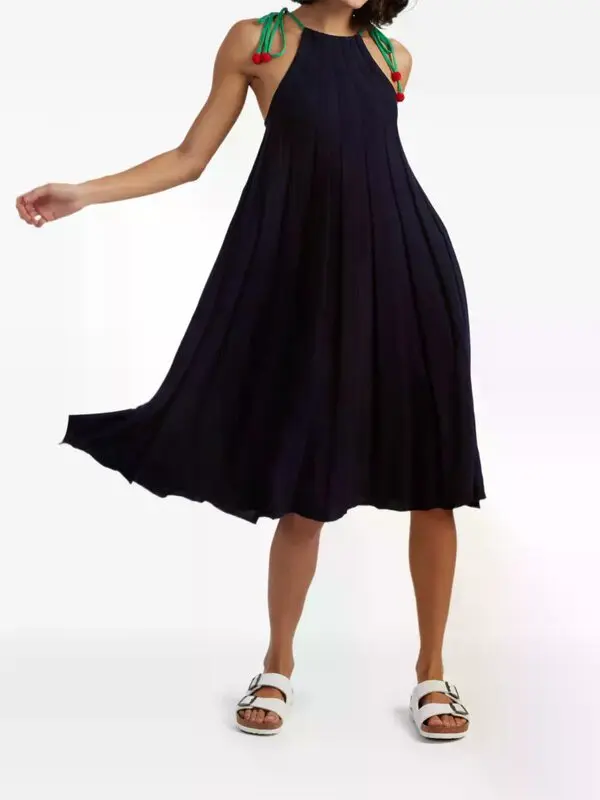 Chinti & Parker Cherry Strap Midi Dress