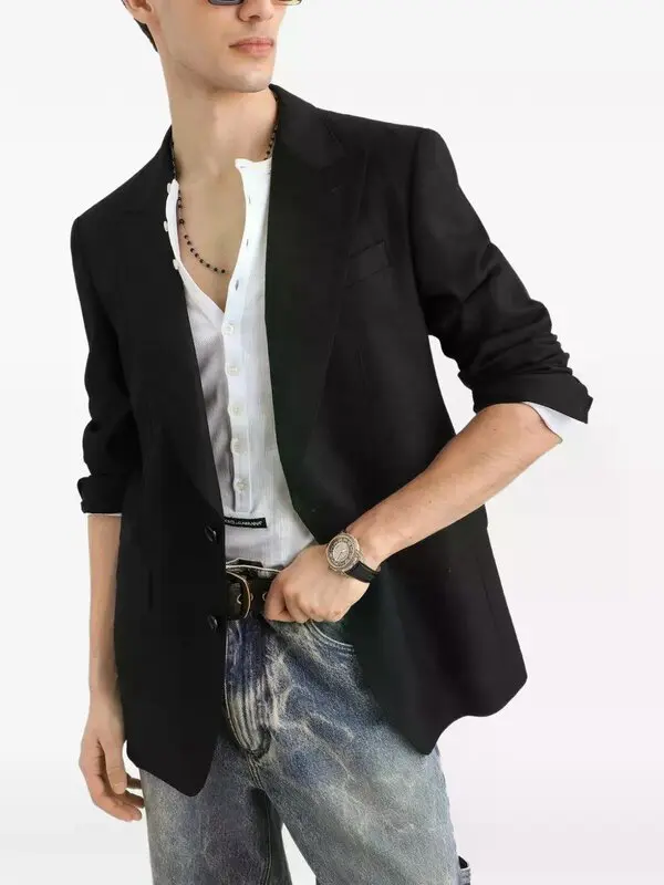 Dolce & Gabbana Sicilia Light Single-breasted Viscose Jacket