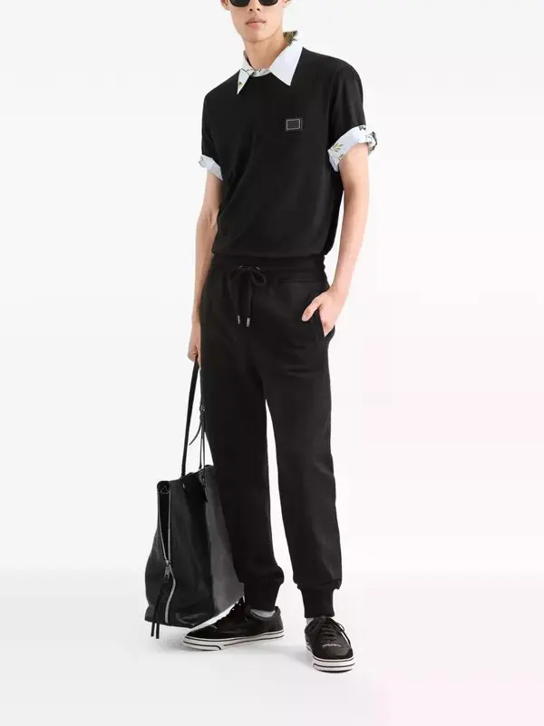 Dolce & Gabbana Cotton T-shirt With Logo Plate