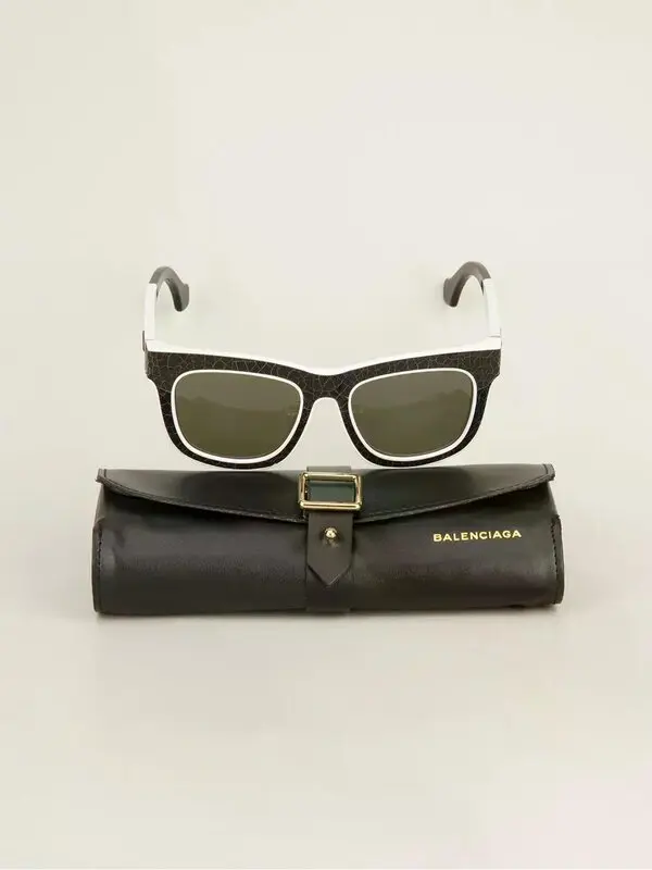 Balenciaga Rectangular Frame Sunglasses