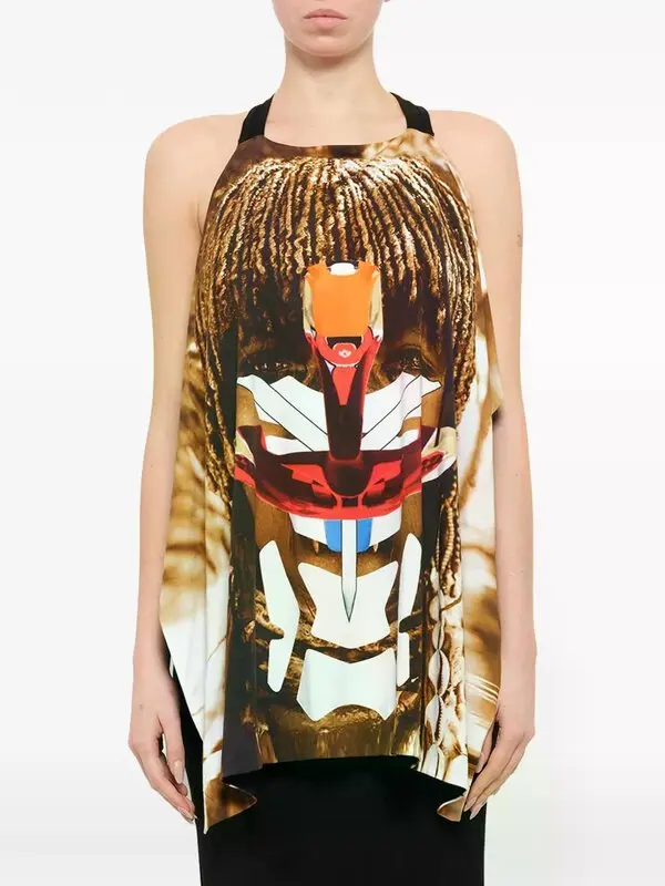 Givenchy Mask Graphic Dress