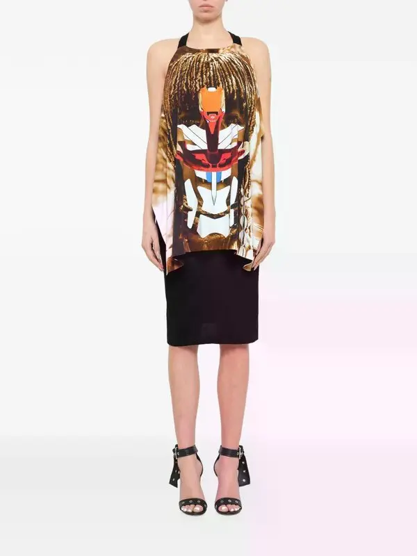 Givenchy Mask Graphic Dress