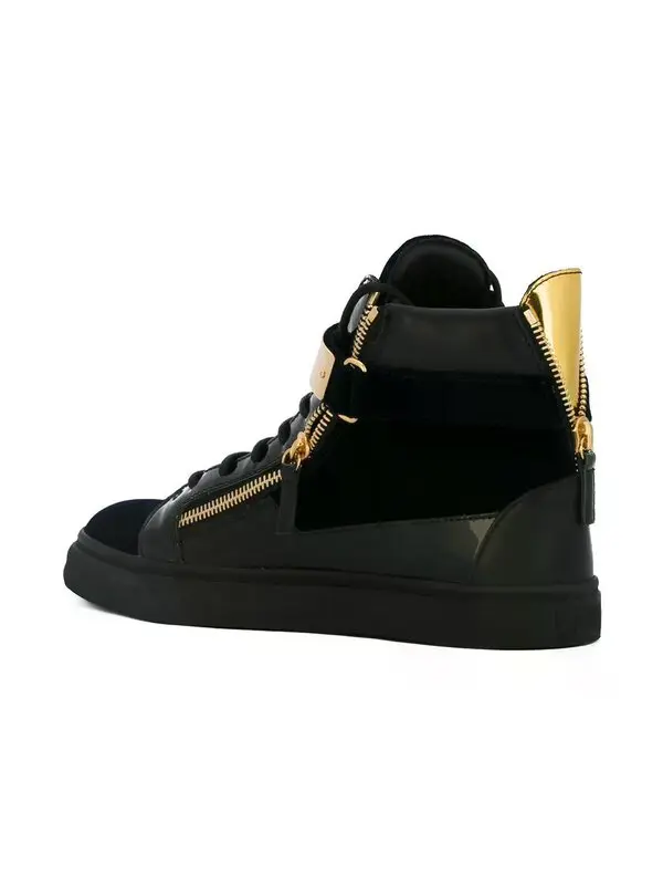 GIUSEPPE ZANOTTI Coby" Mid-top Sneakers - Blue