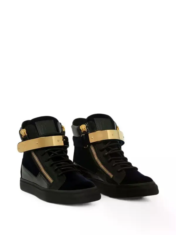 GIUSEPPE ZANOTTI Coby" Mid-top Sneakers - Blue