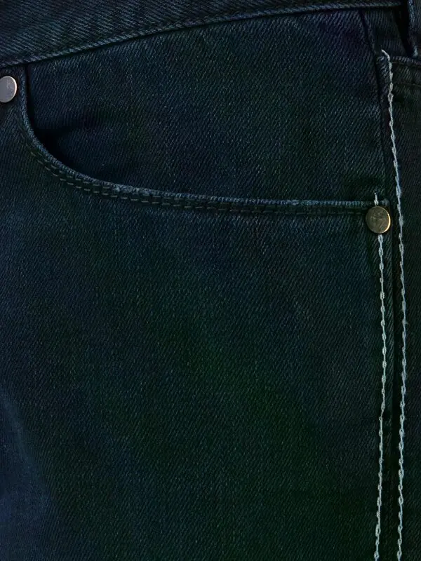 LANVIN Contrast Knee Jeans