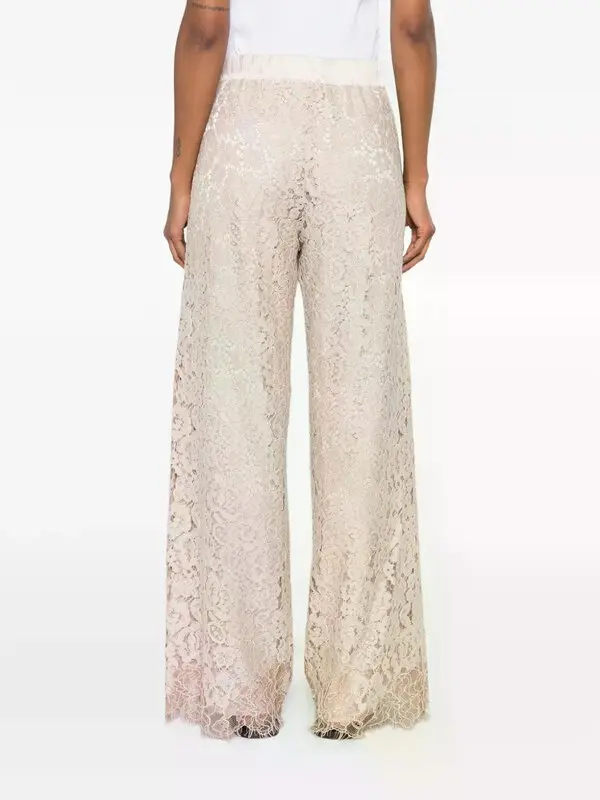 D.exterior Lace Palazzo Pants