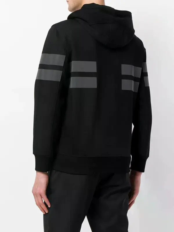 Neil Barrett Panelled Hoodie