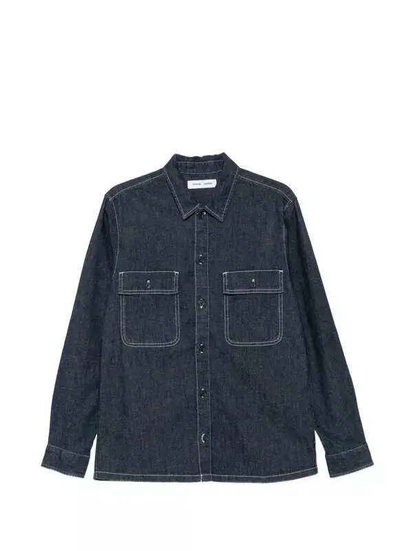 SAMSOE SAMSOE Patch-pocket Shirt