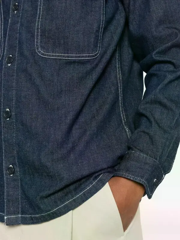 SAMSOE SAMSOE Patch-pocket Shirt