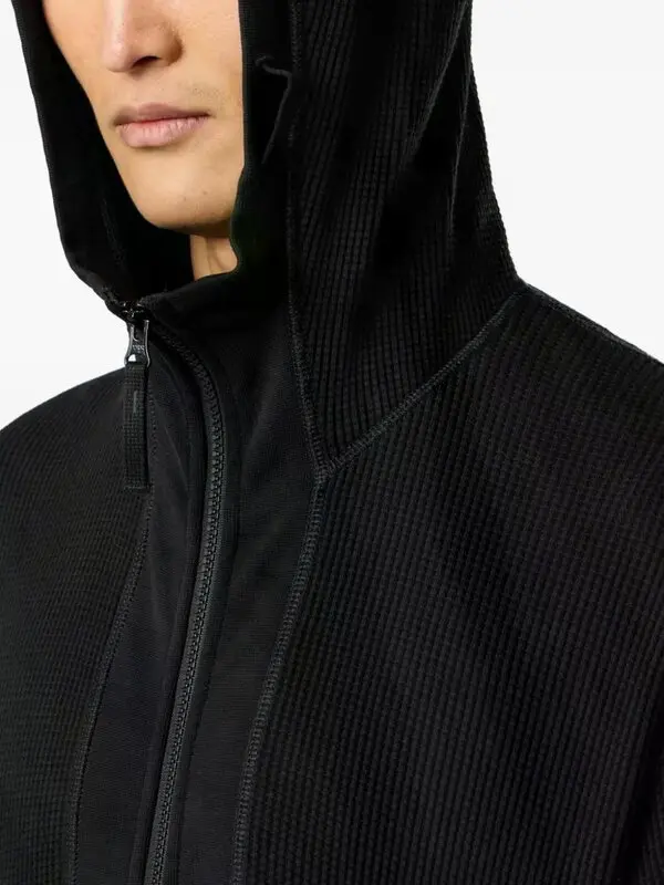 Stone Island Logo Patch Zip-up Hoodie