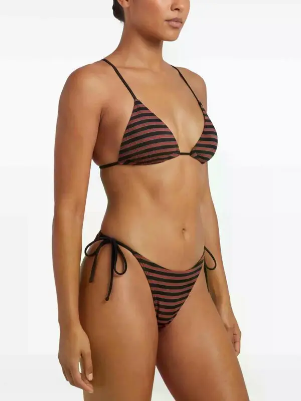 LIDO Venti Striped Bikini - Black