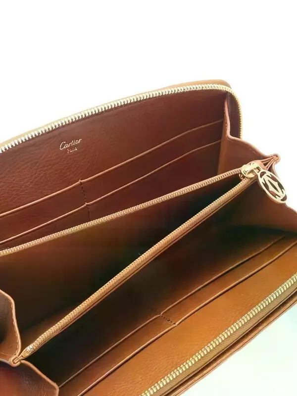 Cartier 2010s Marcello Zip-up Wallet
