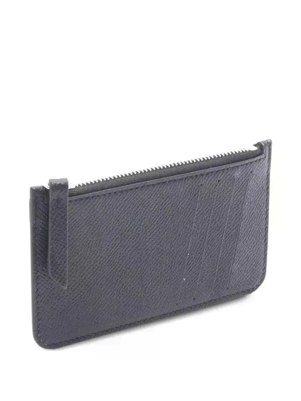 MAISON MARGIELA Four-stitch Zip-around Wallet - Black