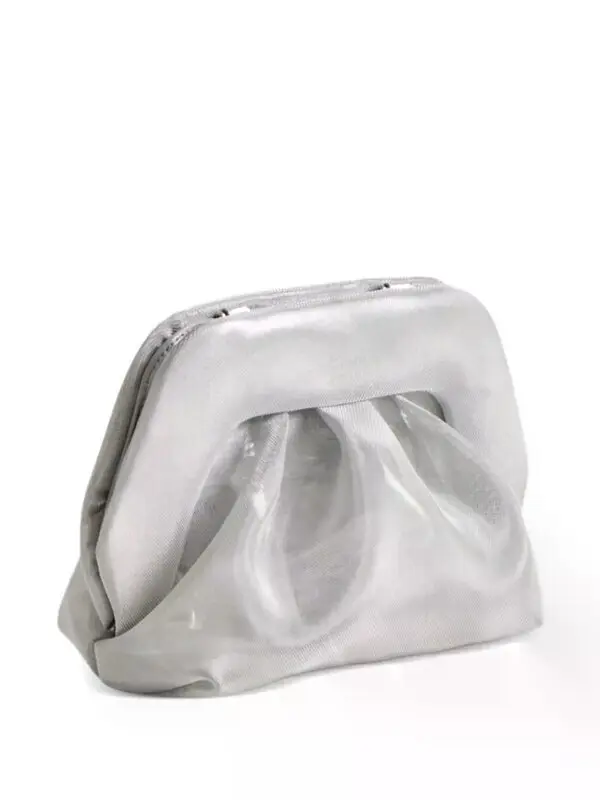 THEMOIRE Ruched Detail Clutch Bag
