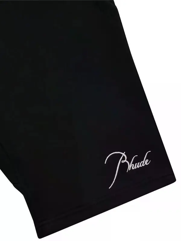 Rhude Classique Logo-embroidered Shorts