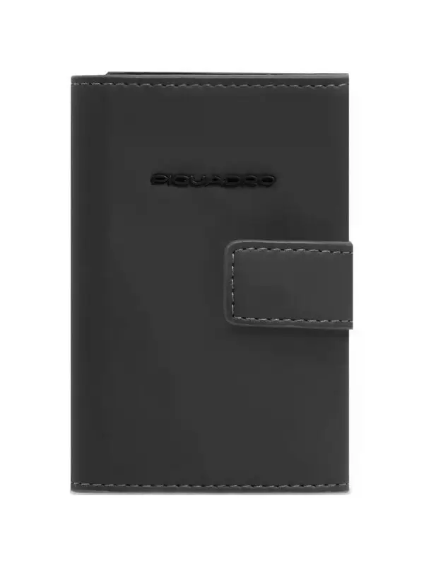 PIQUADRO Pop-up Card Holder - Black