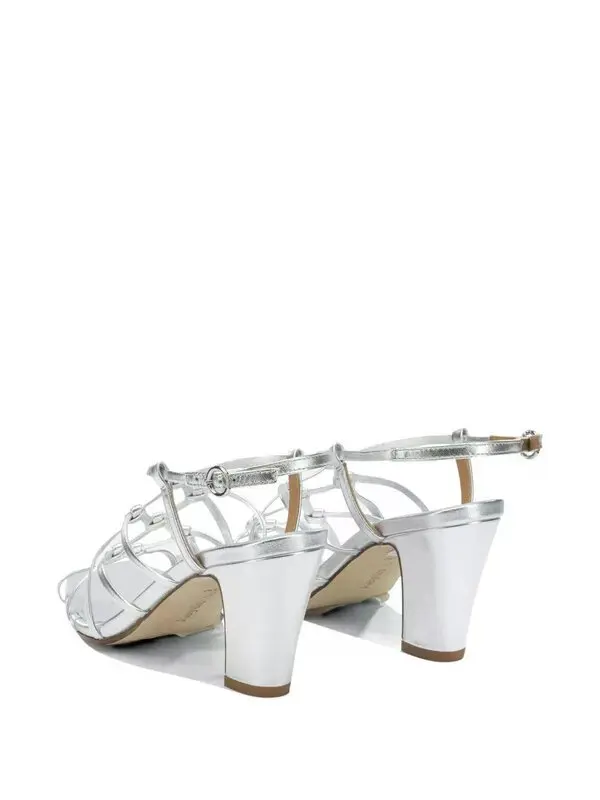AeydĒ Acacia Laminated Leather Sandals