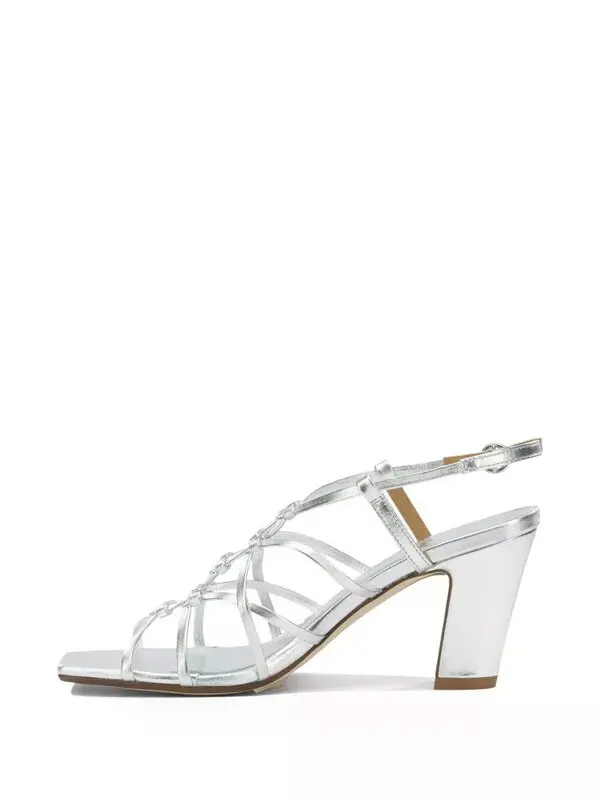 AeydĒ Acacia Laminated Leather Sandals