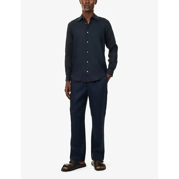 CHE Long-sleeve Linen Shirt