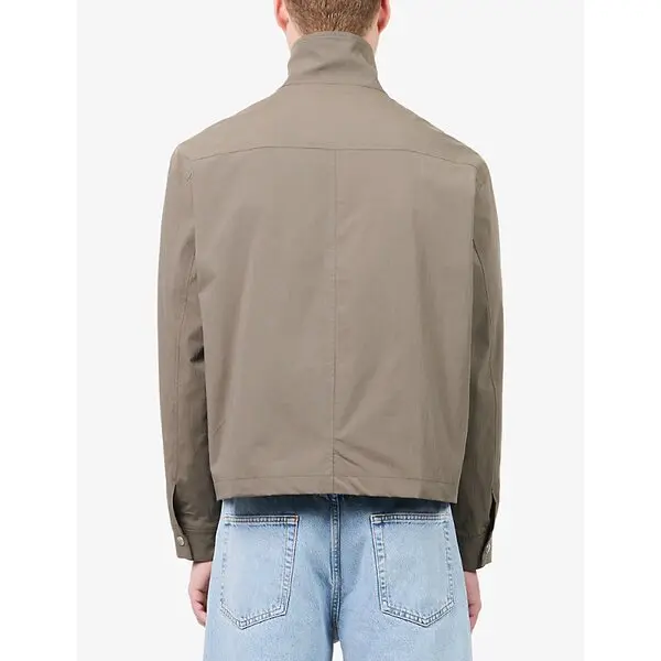 FRAME Funnel Neck Zip Jacket